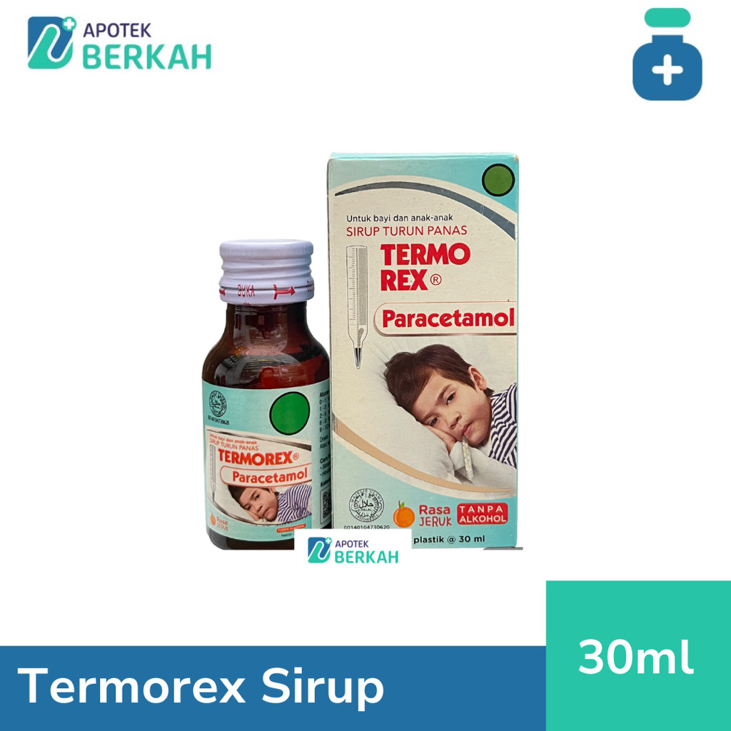 Jual Termorex Sirup Membantu Menurunkan Demam dan Anti Nyeri Anak ...
