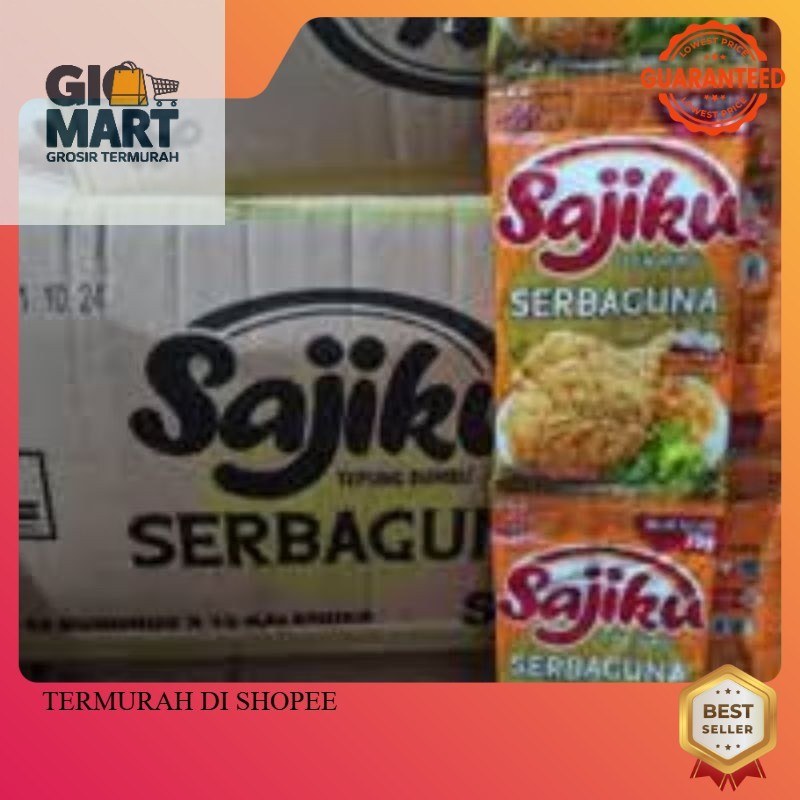 Jual Sajiku tepung bumbu serbaguna 75g 1 dus isi 12 x 10 renceng | Shopee Indonesia
