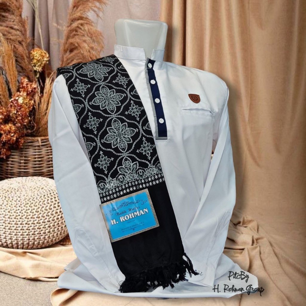 Jual Sorban Kasmiri Motif Batik Printing Figmen | Sorban Pria Dewasa ...