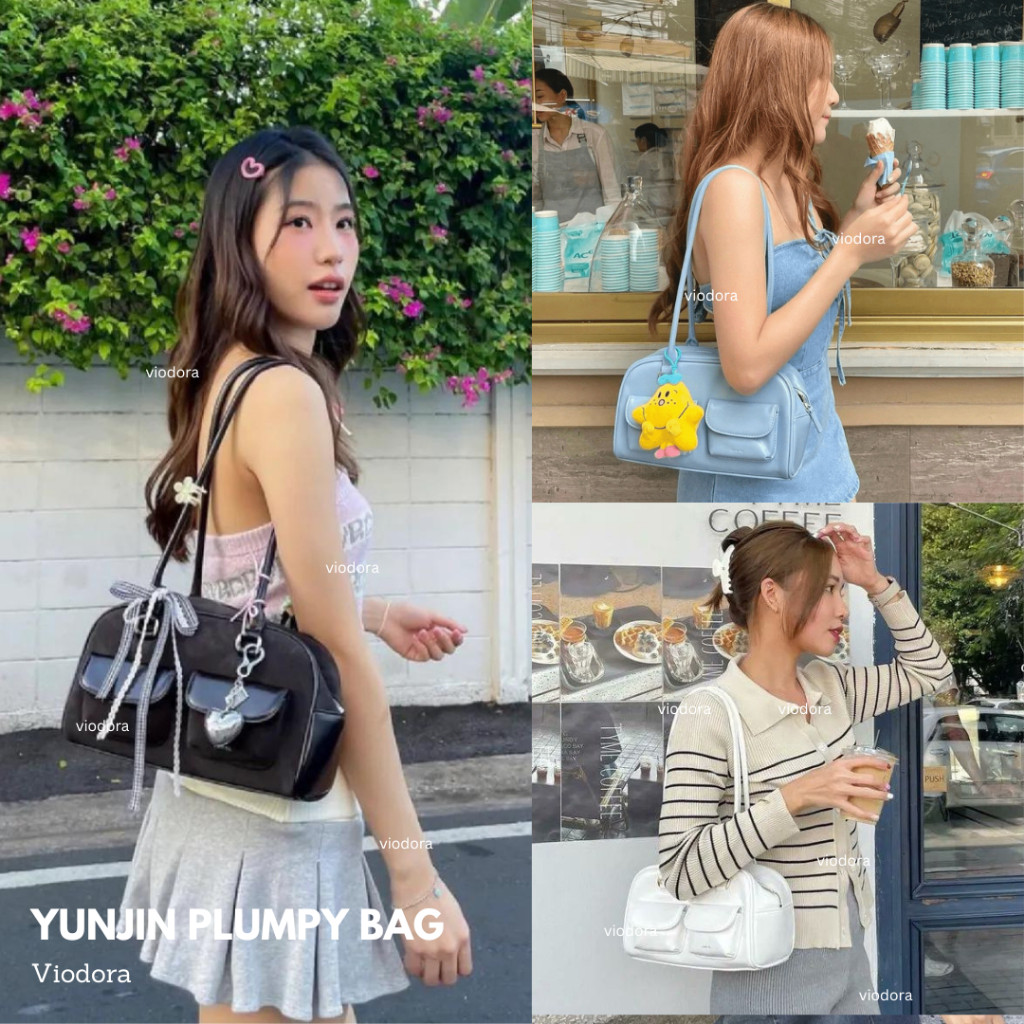 Jual KJ76TH Viodora - Yunjin Plumply Bag Tas Wanita Korea Viral Trend ...