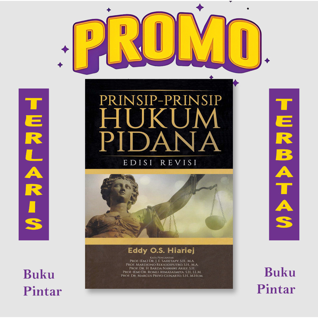 Jual Prinsip Prinsip Hukum Pidana Edisi Revisi By Eddy O.S Hiariej | Shopee Indonesia