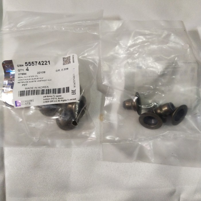 Jual Harga 1pc seal klep seal Valve Orlando dan Cruze ORI GM 55574221 ...