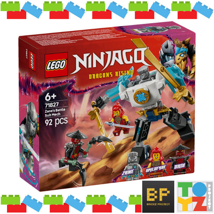 Jual Lego 71827 Ninjago - Zane's Battle Suit Mech | Shopee Indonesia