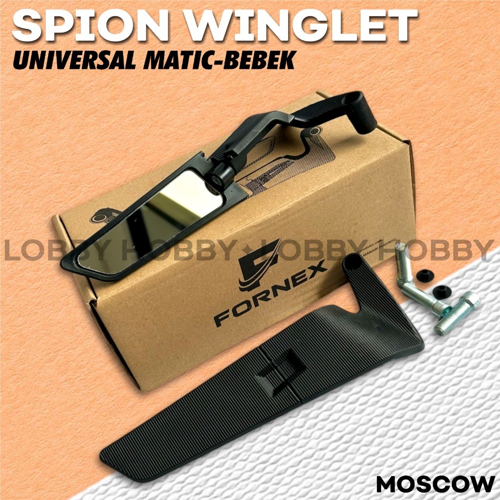 Jual SPION WINGLET UNTUK MATIC / BEBEK BISA PUTAR ORIGINAL FORNEX ...