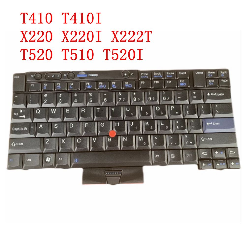 Jual Refurbished Original Keyboard US English For Lenovo T520 W510 T510 ...