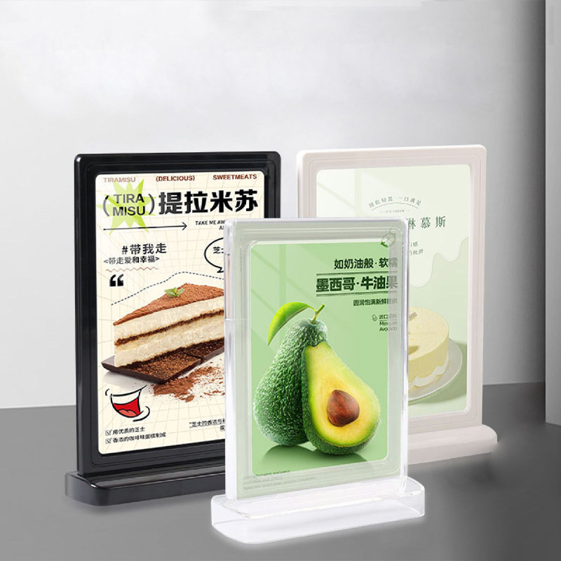 Jual 【Ready】A6 Stand Akrilik Stand Menu Holder Brosur untuk Cafe Rumah ...