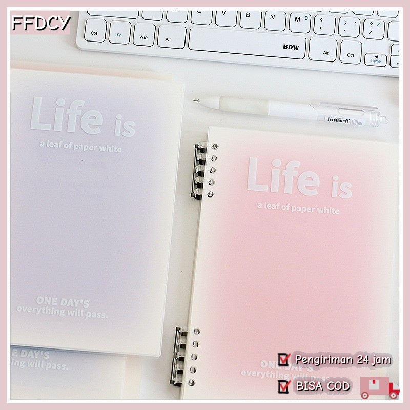 Jual A5 B5 Notebook Aesthetic Korea Besar /Buku Catatan Lucu/ Loose ...