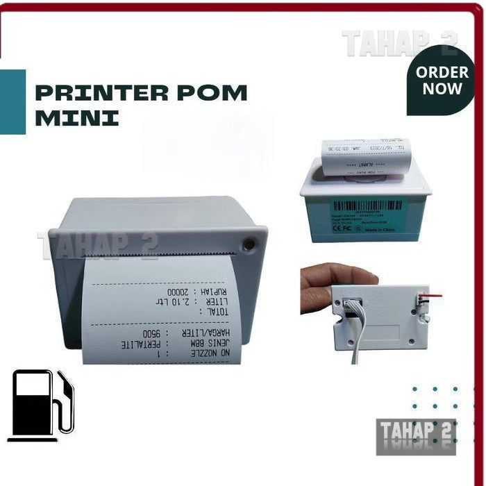 Jual Modul Printer CPU pom mini - printer thermal TTL + SOCKET & KABEL ...