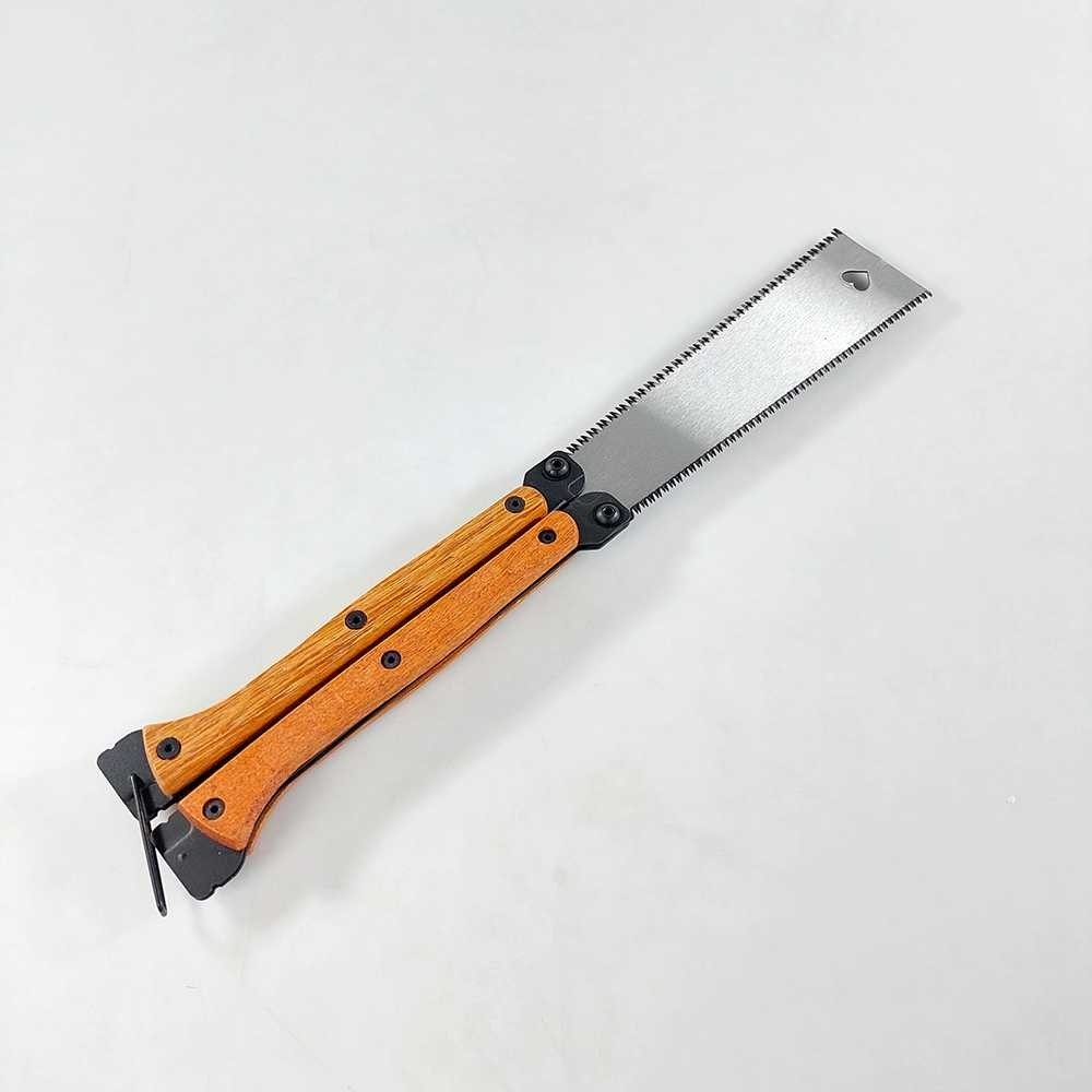 Jual Gergaji Kayu Lipat Dua Sisi 31cm Foldable Butterfly Saw Double Side Portable / Gergaji ...