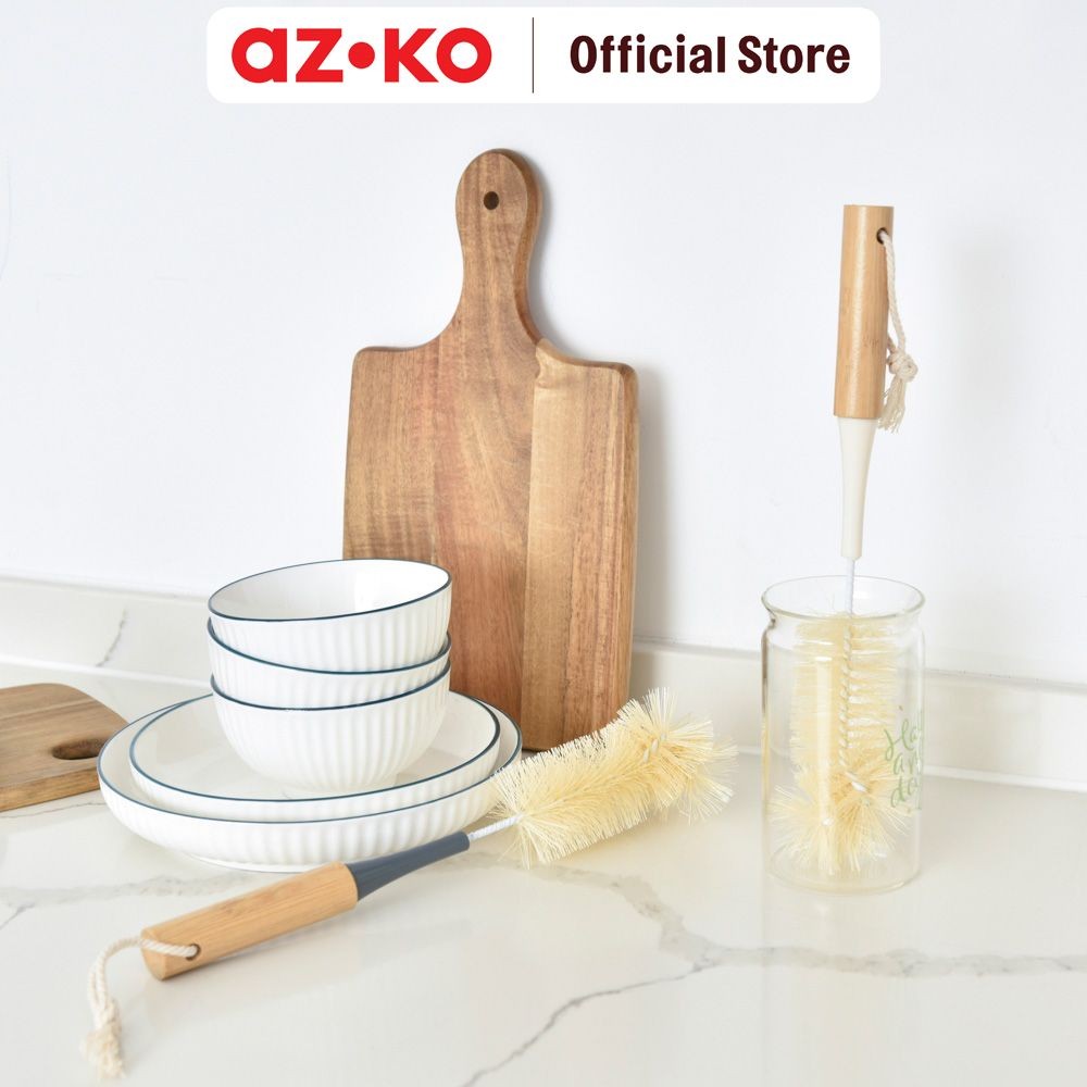 Jual Ataru Sikat Botol Susu Minimalist - Abu-Abu Bottle Cleaning Brush ...