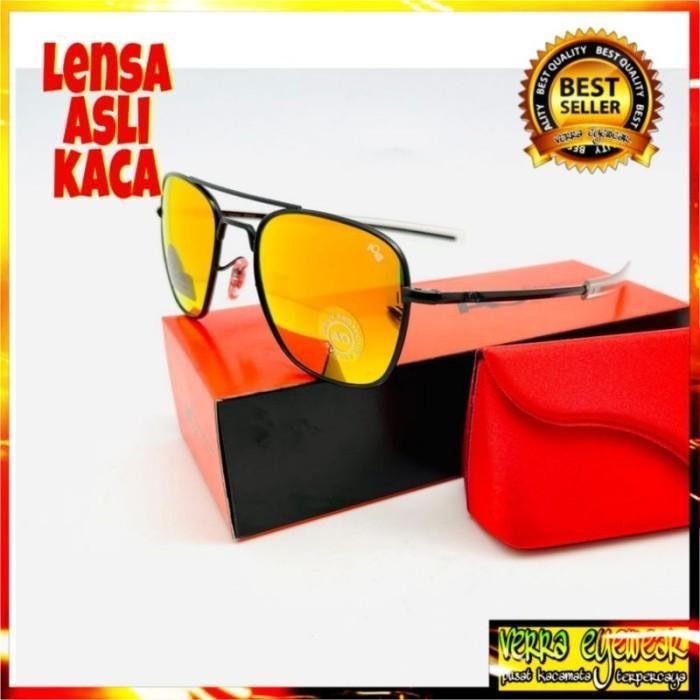 Jual Kacamata Pria Ao American optical Lensa Kaca kacamata Pilot ...