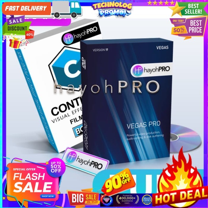 Jual Vegas Pro 18 + Boris FX Continuum Film Style FULL VERSION | Shopee Indonesia