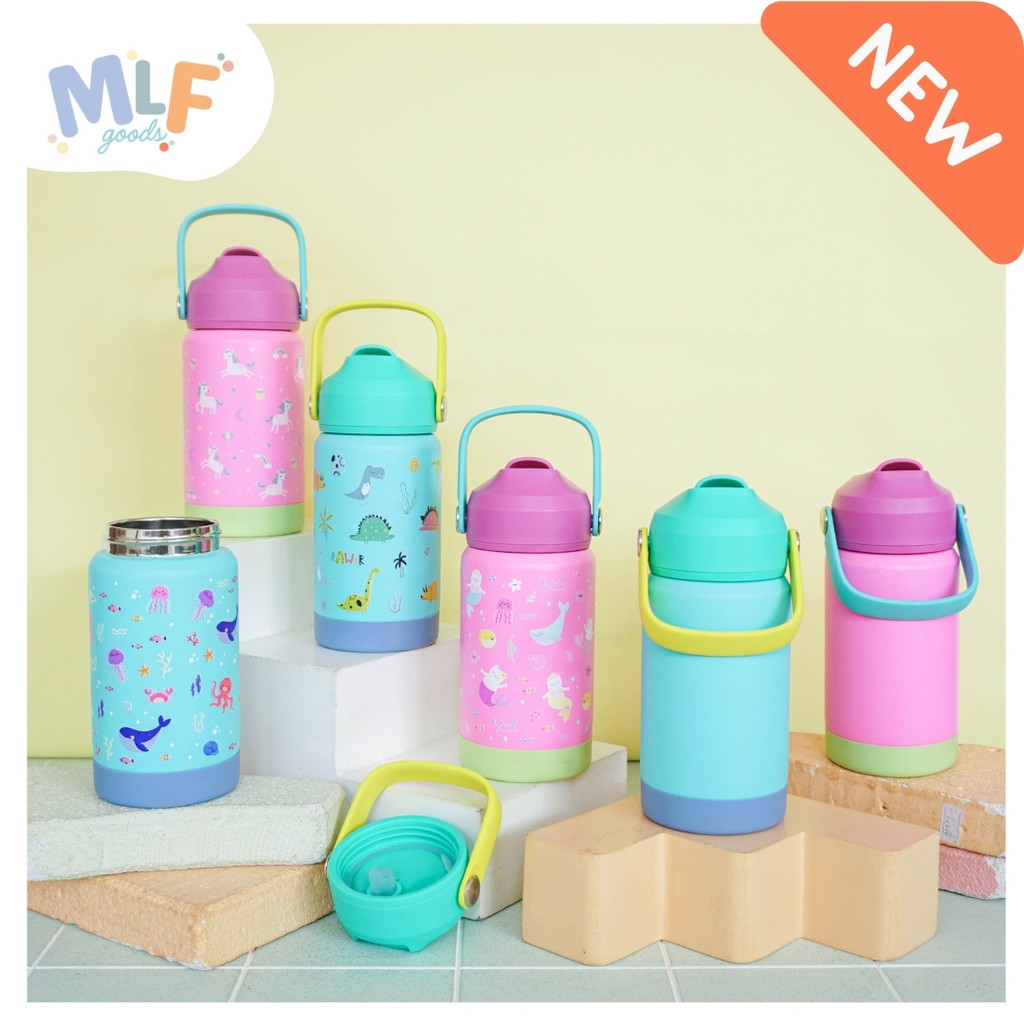 Jual MLF Goods - Rainbow Tumblr Hot and Cold 350 ml / 12 Oz / Tumblr ...