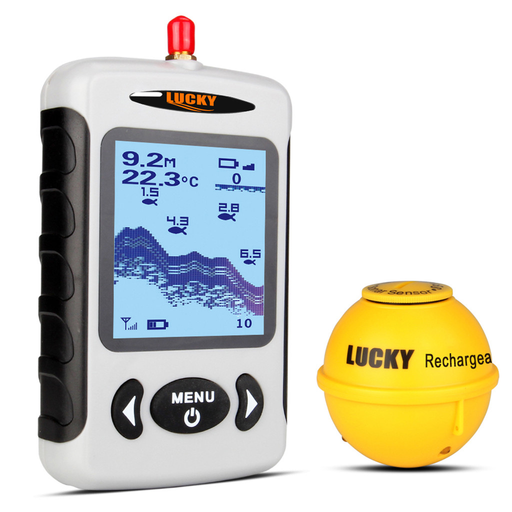Jual FFW718LA Portable Professional Sounder Wireless Sonar Fish Finder ...