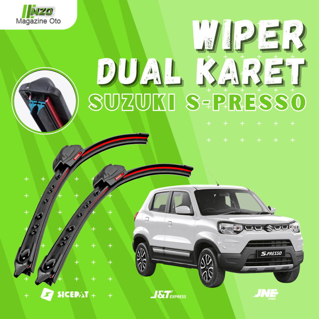 Jual 1 SET (2 BUAH) Wiper Dual Blade - Suzuki S-Presso Spresso - Wiper ...