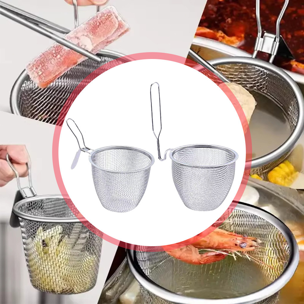 Jual 1pc 304 Saringan Mie Ayam strainer stainless noodle strainer ...
