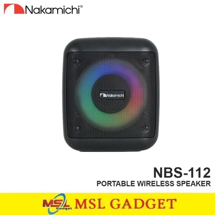 Jual Nakamichi NBS-112 Portable Wireless Speaker Bluetooth Support TWS ...