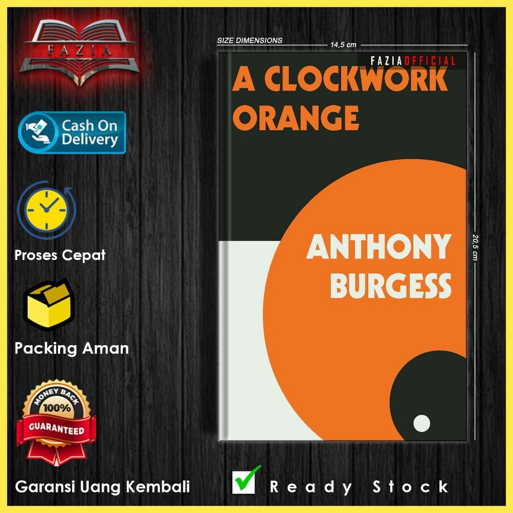 Jual A Clockwork Orange by Anthony Burgess (English/Indonesia) | Shopee ...