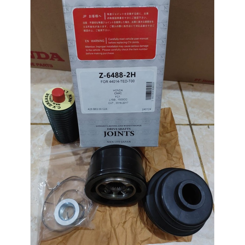 Jual CV Joint Outer As Roda Luar Civic Turbo NKN JAPAN | Shopee Indonesia