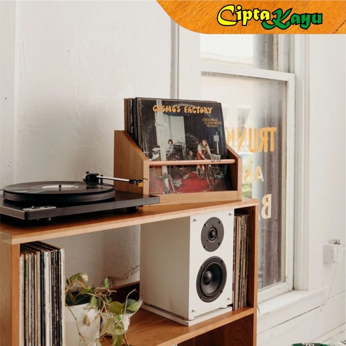 Jual Rack Holder Penyimpanan Piringan Hitam Vinyl Storage Rack buku ...