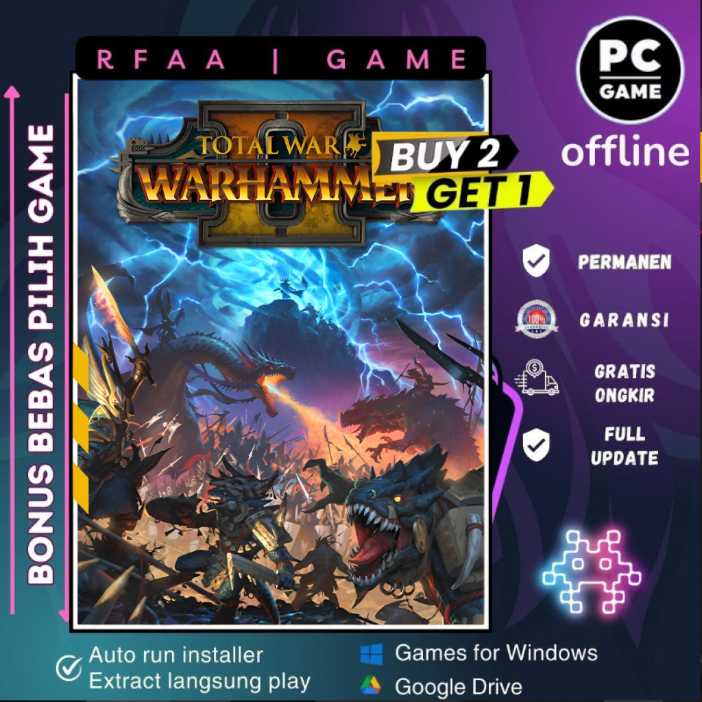 Jual TOTAL WAR WARHAMMER II THE WARDEN AND THE PAUNCH | GAME PC ...