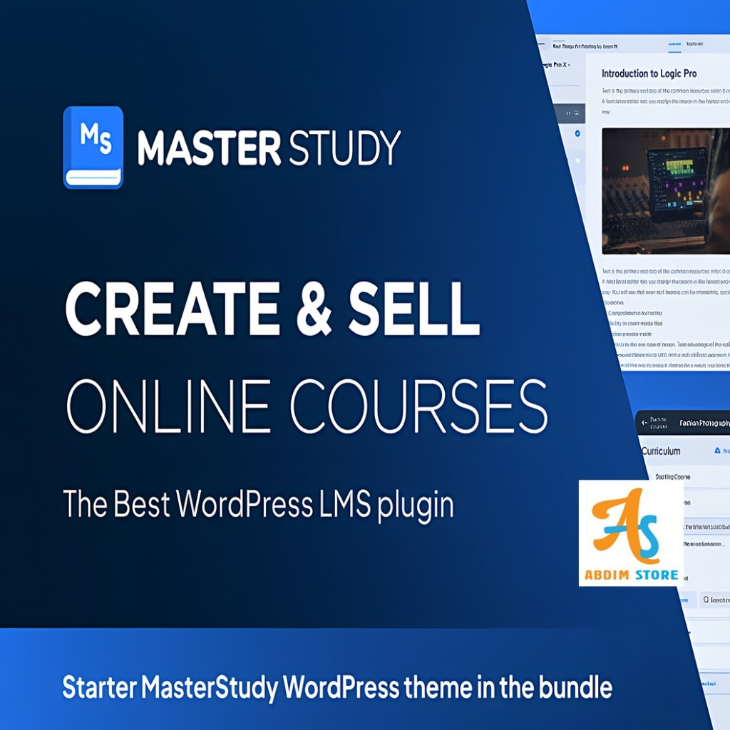Jual MasterStudy LMS Pro Premium Original Lifetime - Learning Management System Plugin Wordpress ...
