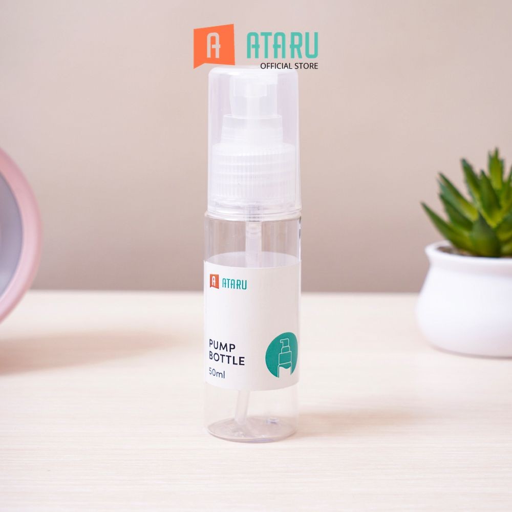 Jual Ataru Fashion 50 ml Botol Cairan Spray Airless Travel Bottle Wadah ...