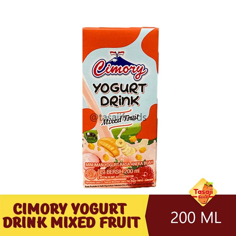 Jual Cimory Yogurt Drink Mixed Fruit 200 ML | Shopee Indonesia