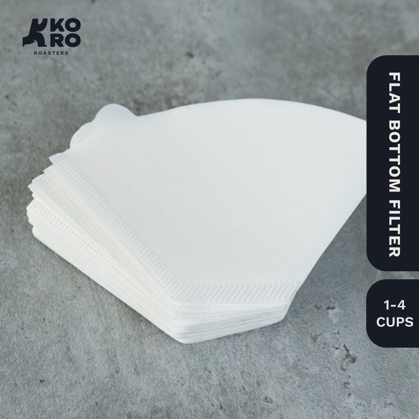 Jual One Two Cups Kertas Saringan Paper Filter Kopi Flat Bottom 02 ...