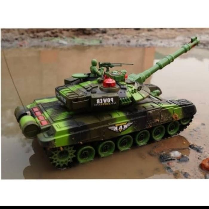 Jual Project Bundo RC War Tank Leopard Remote Control - Mainan Tank Rc ...
