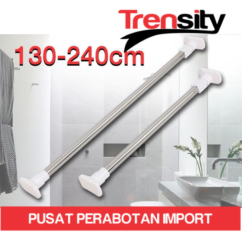 Jual tiang gantungan flexible tanpa paku/ Pipa fleksibel girden/ tiang ...