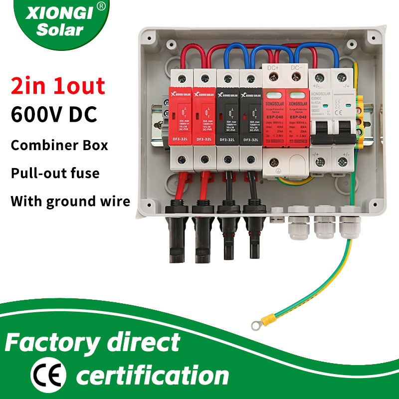 Jual Solar photovoltaic PV Combiner Box With Lightning Protection 2 ...
