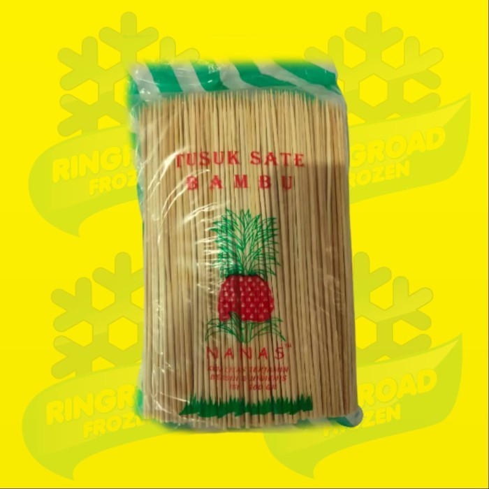 Jual TUSUK SATE BAMBU CAP NANAS 500 GR - 20 CM | Shopee Indonesia