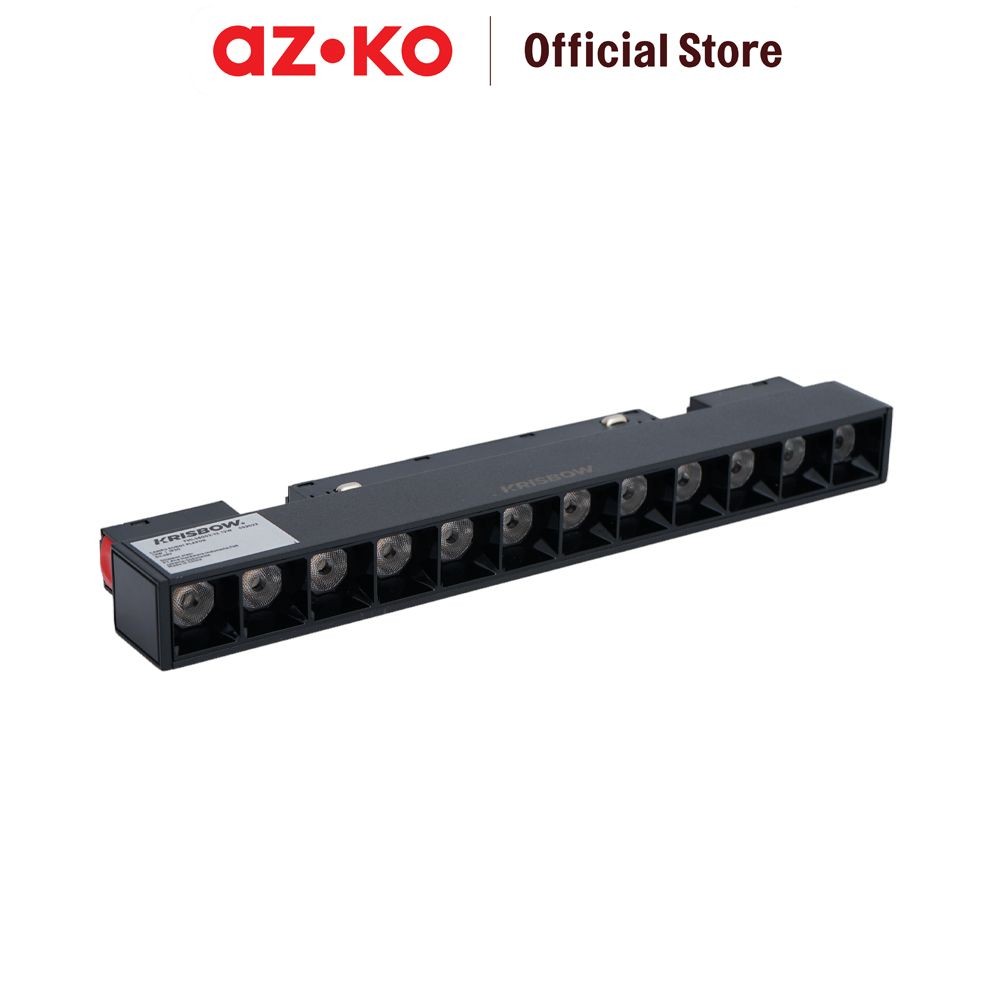 Jual AZKO Krisbow Lampu Sorot Led Magnetic Linear Spot 12 watt Warm ...