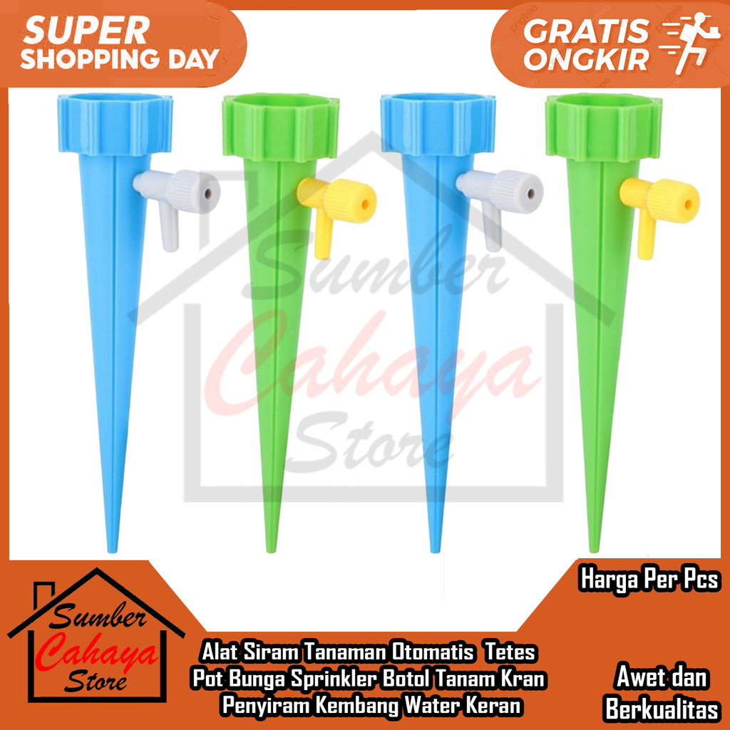 Jual Alat Siram Drip Tanaman Otomatis Type Tetes Taneman Watering ...