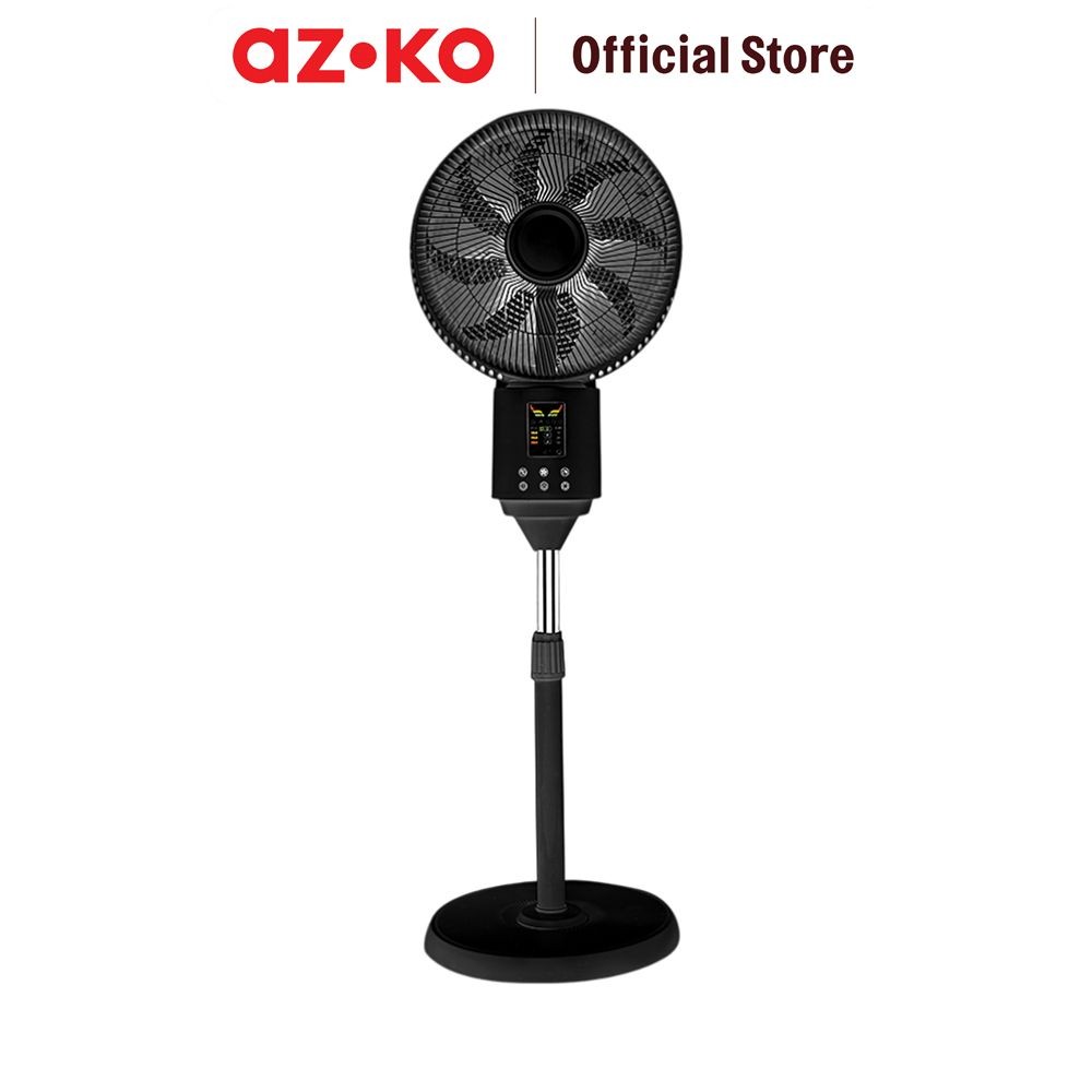 Jual AZKO Krisbow 16 inci Kipas Angin Berdiri Uap 75 watt Dengan Remote ...