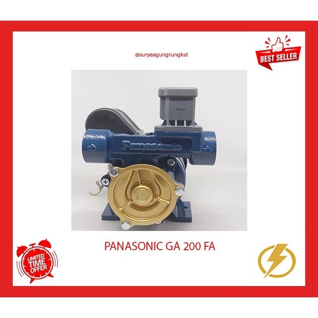 Jual POMPA BOOSTER PANASONIC 200 WATT - GA 200 FA | Shopee Indonesia