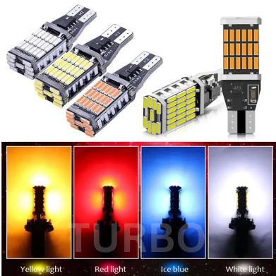 Jual Lampu Sen Dajjal 45 LED Sein Senja T10 T15 Super Terang Benderang Murah | Shopee Indonesia