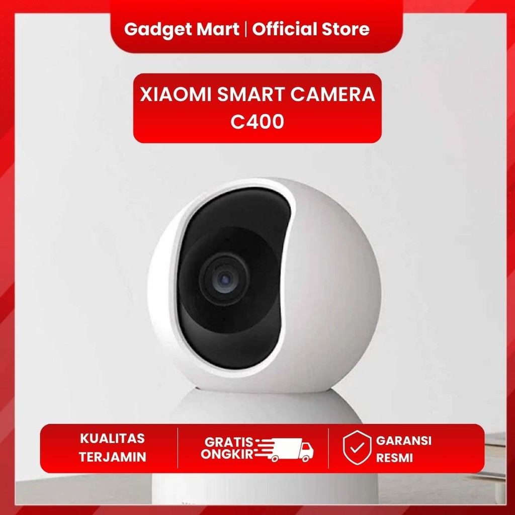 Jual Xiaomi Smart Camera C400 | 4MP | Rotasi 360° | Deteksi AI | CCTV ...