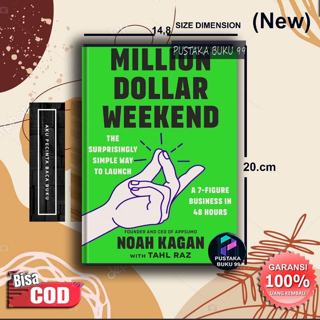 Jual Million Dollar Weekend by Noah Kagan (English) | Shopee Indonesia