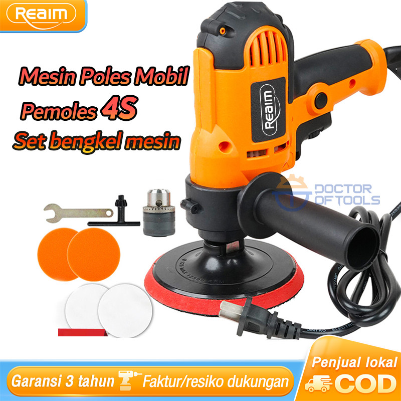 Jual IWA Mesin Poles 2in1 Alat Poles Mobil Motor 5" Polisher Bisa jadi ...