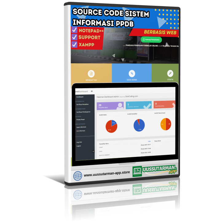 Jual source code Sistem Informasi PPDB Berbasis Web (PHP) | Shopee Indonesia
