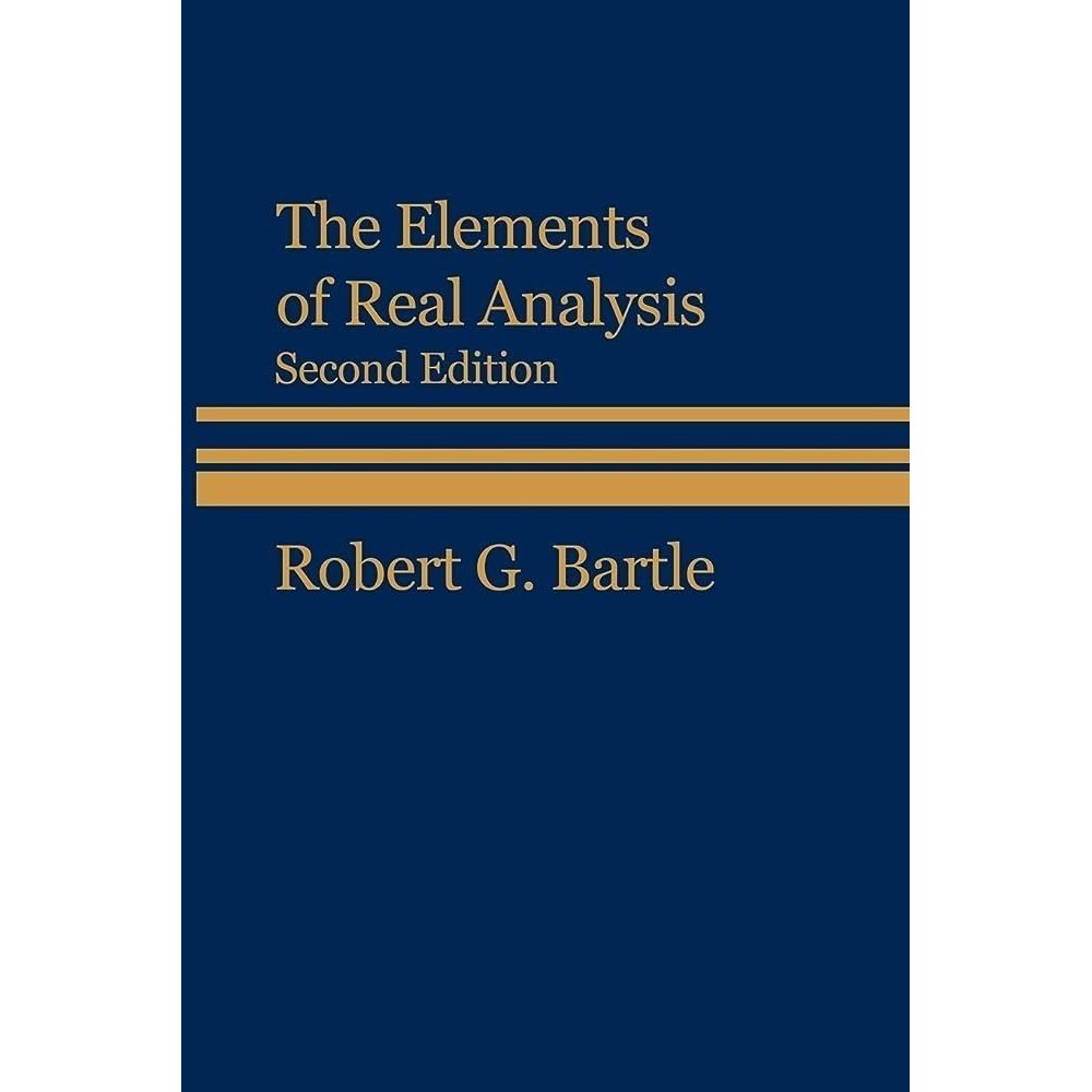 Jual PROMO The Elements of Real Analysis 2nd Second Edition by Robert Bartle | Shopee Indonesia