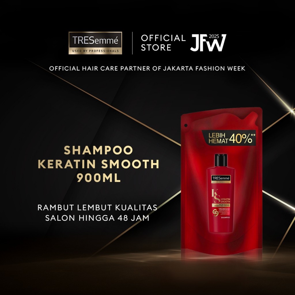 Jual TRESEMME Shampoo PERAWATAN RAMBUT Keratin Smooth Dengan Hydrolyzed ...