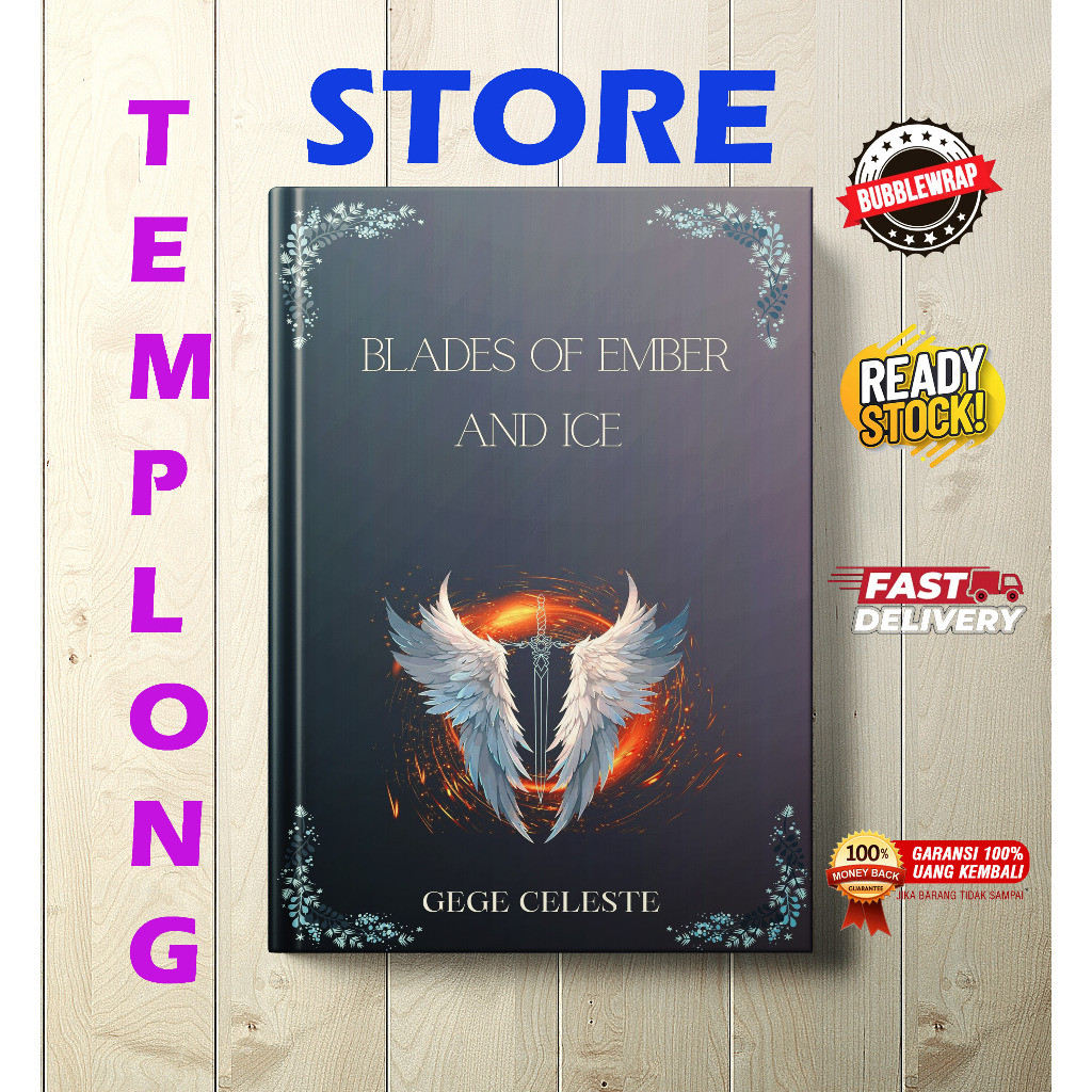 Jual Blades of Ember and Ice by Gege Celeste (HARD COVER) | Shopee Indonesia