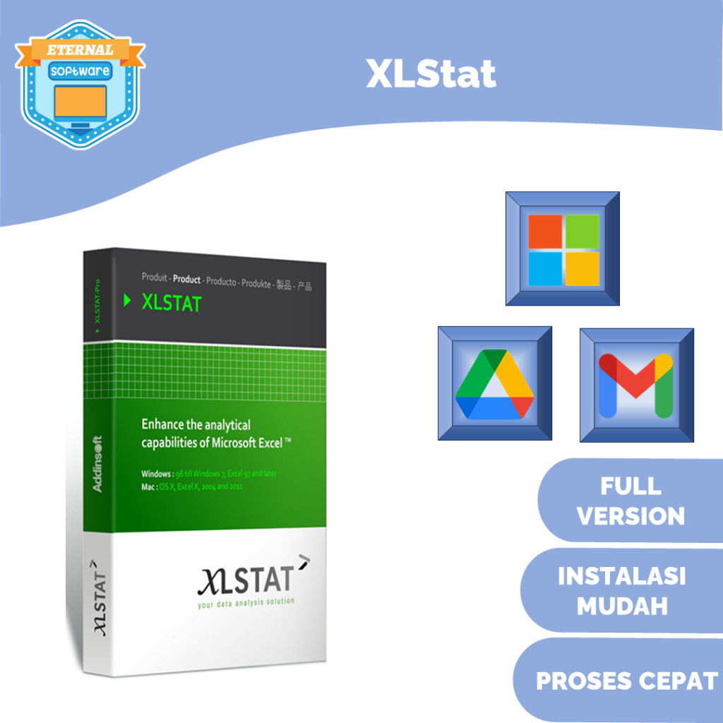 Jual XLstat Premium 2023 Full Lisensi Original Lifetime / XLSTAT 2022 Premium XLSTAT 2021 ...