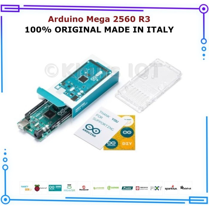 Jual GD99 Arduino Mega 2560 Rev3 / Mega2560 R3 A000067 - Original Made ...