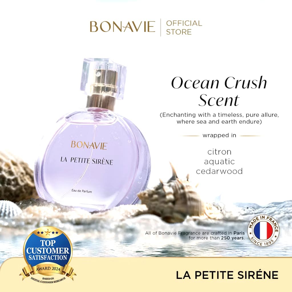Jual BONAVIE Eau de Parfum La Petite Sirene 30ml | Shopee Indonesia