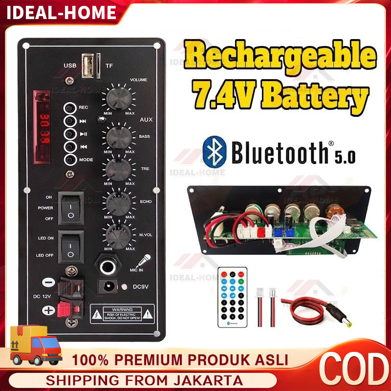 Jual 30-120W Amplifier Board 7.4V Papan Decoder Amplifier Audio Bluetooth Speaker Amplifier ...