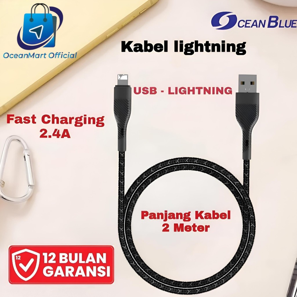 Jual Kabel Data fast Charging 2.4A Wix USB iPhone Cable handphone ...